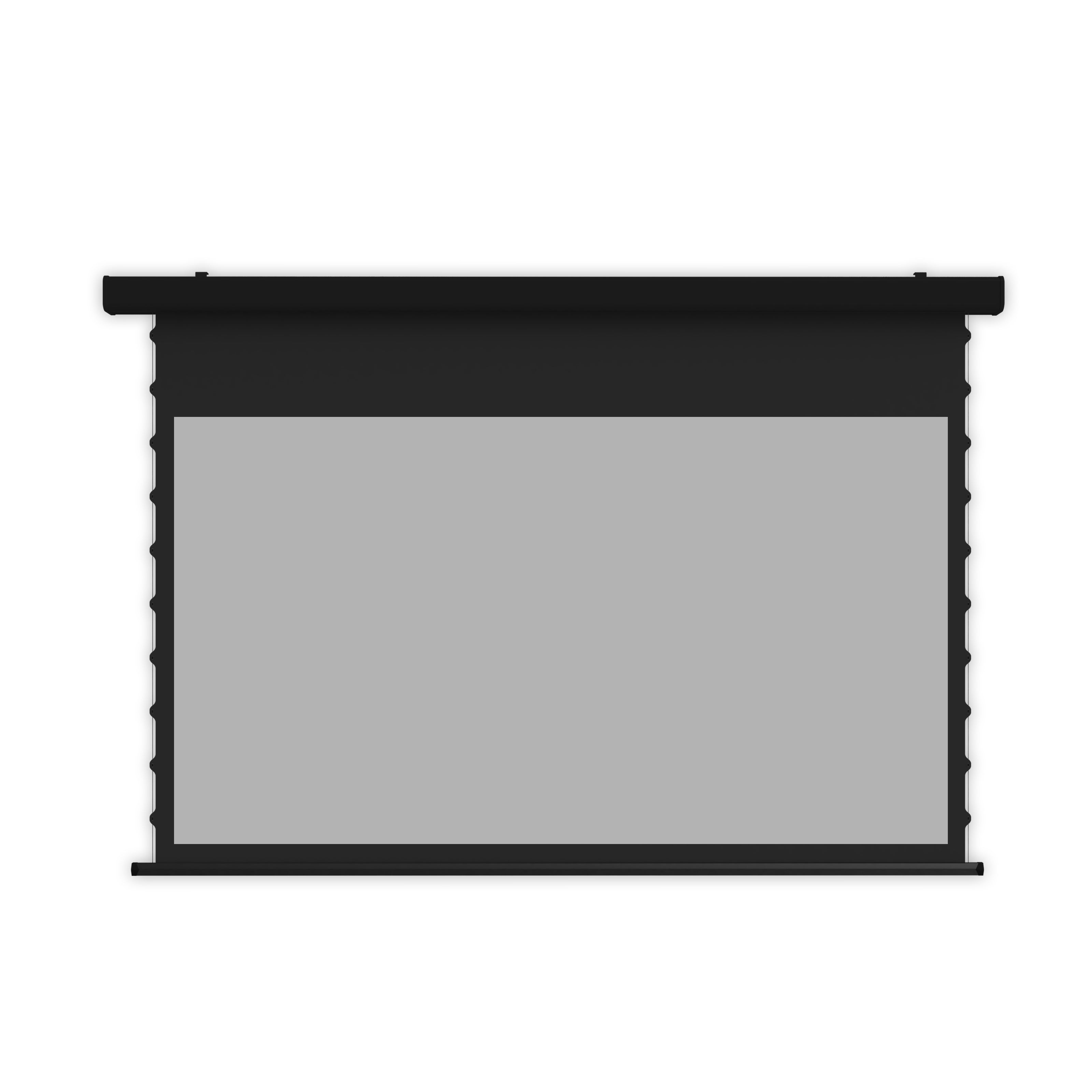 WUPRO Cinema QuadraArc Smart Motorized Drop-Down Screen Soft Matte Gre